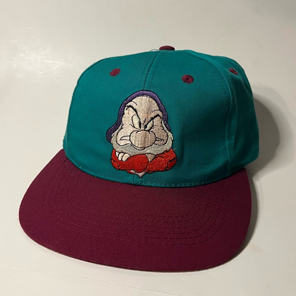 Vintage Disney Snow White Grumpy Hat - Gem